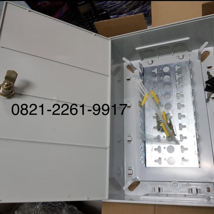 Jual Box MDF Fiber 100 Pair Box Telepon Fiber 100p box mdf + frame lsa ...
