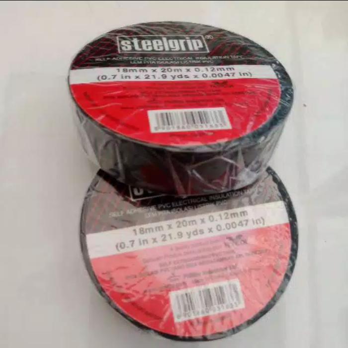 Jual Isolasi /selasiban /isolatip/ lakban listrik Steelgrip - Kota ...