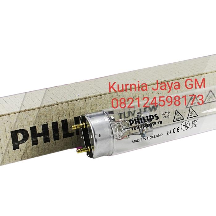 Jual Philips Lampu TL UVC 15watt Germicidal / UVC Sterilizer 15w Refill - Jakarta Barat - Kurnia ...