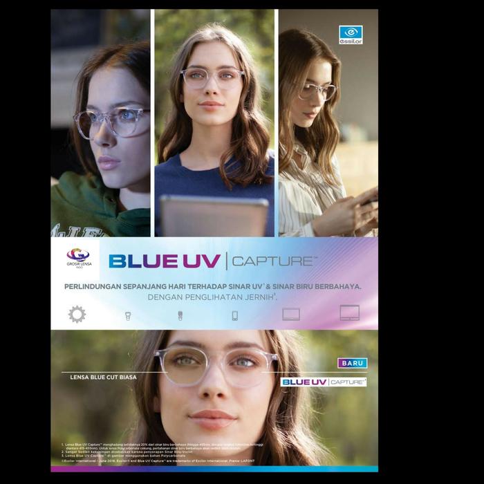 Jual Lensa Essilor FSV Super Blue UV capture Crizal Rock - Kota Bekasi ...