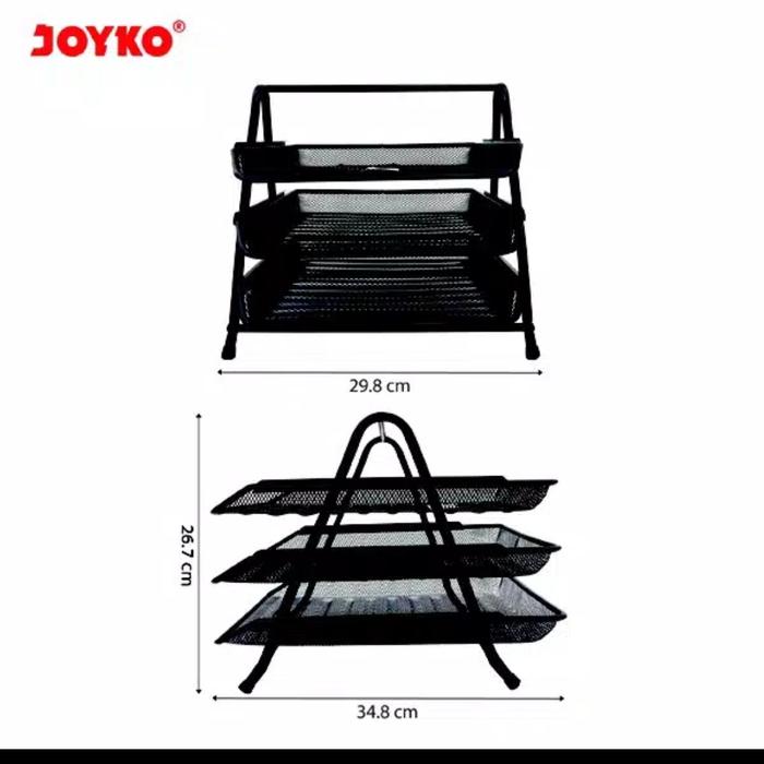 Jual Document Tray Rak Dokumen Joyko Dt-25 3 Tier Tingkat Di Seller ...