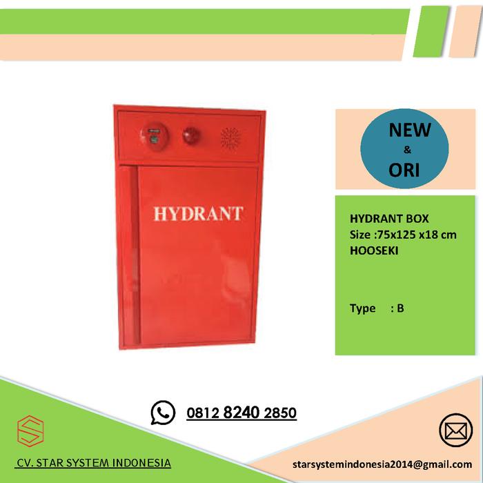 Jual hydrant box type b hooseki plat 1,2 powder coating - Jakarta Pusat ...