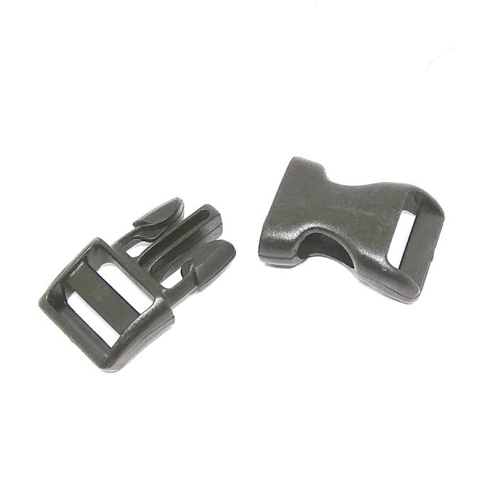 Jual Buckle 15 mm Gesper Ceklekan Slop bahan Acetal untuk tas dll - Kab ...