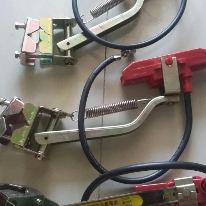 Jual Current Collector 100A 1Pole Untuk power Hoist Crane 3 Jalur ...