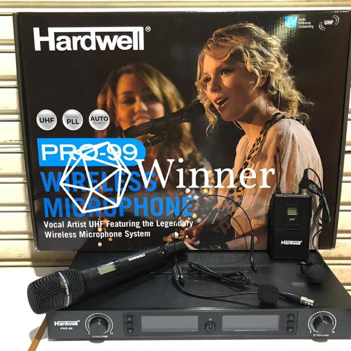 Jual MIC HARDWELL PRO 99 HANDHELD CLIPON HEADSET ORIGINAL - Jakarta ...