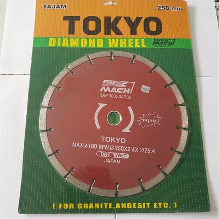 Jual DIAMOND WHEEL TOKYO Mata Potong Beton Aspal Dan Batu Alam 10 ...