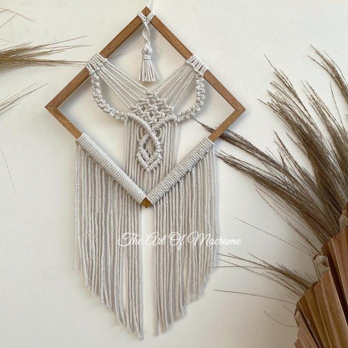 Jual MACRAME HIASAN DINDING WALL HANGING DEKORASI KAMAR BOHO DECOR ...