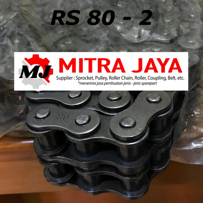 Jual ROLLER CHAIN RS 80-2 (RANTAI SPROCKET DOUBLE) - Jakarta Barat ...
