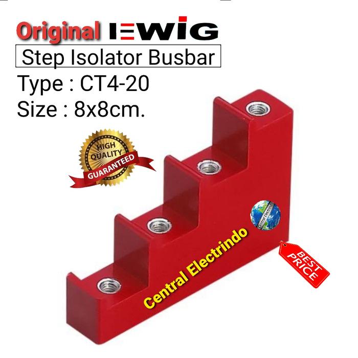 Jual Step Isolator Busbar Support EWIG CT4-20. - Kota Tangerang ...