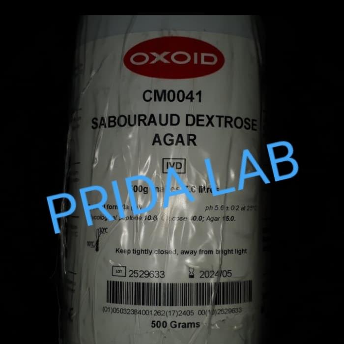 Jual sabouraud dextrose agar (SDA) 500 gr oxoid CM0041B - Jakarta Pusat ...
