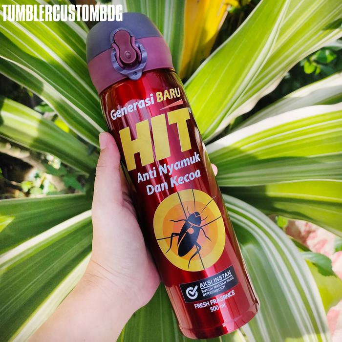 Jual termos custom botol minum gambar hit merah - Kota Bandung ...