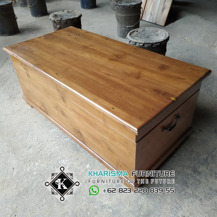 Jual Meja Peti Jati, Kotak Peti Jati, Meja Kopi, Meja Tamu Box, Meja ...