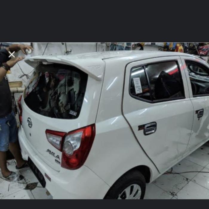 Jual spoiler mobil agya ayla TRD plastik - Kota Manado ...