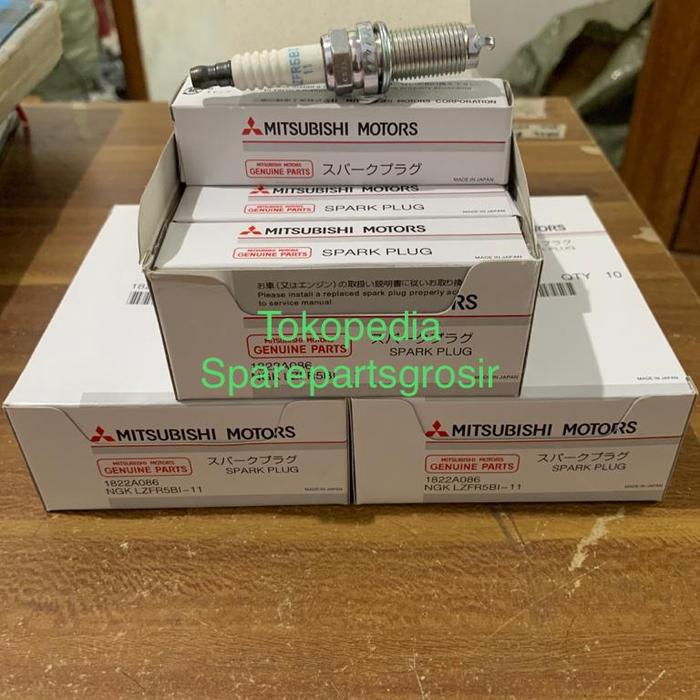 Jual Busi xpander x-pander 1822A086 spark plug mirage iridium irridium ...
