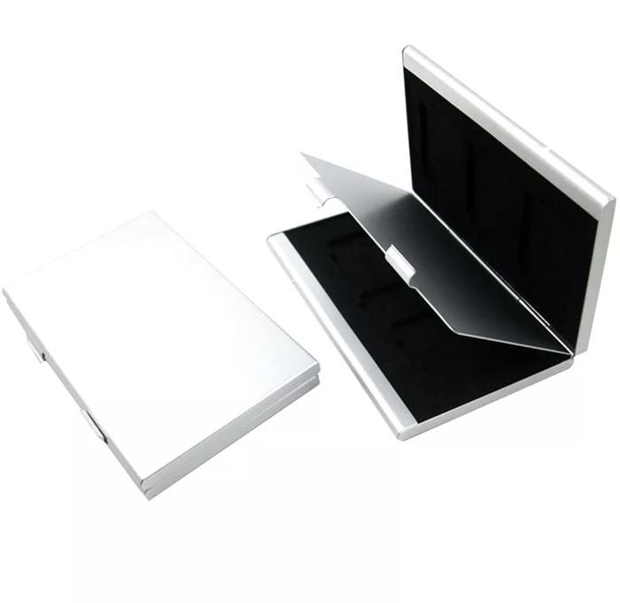 Jual Metal 10 In 1 Card Storage Kotak Simpan Memory 10 In 1 Micro Tf ...
