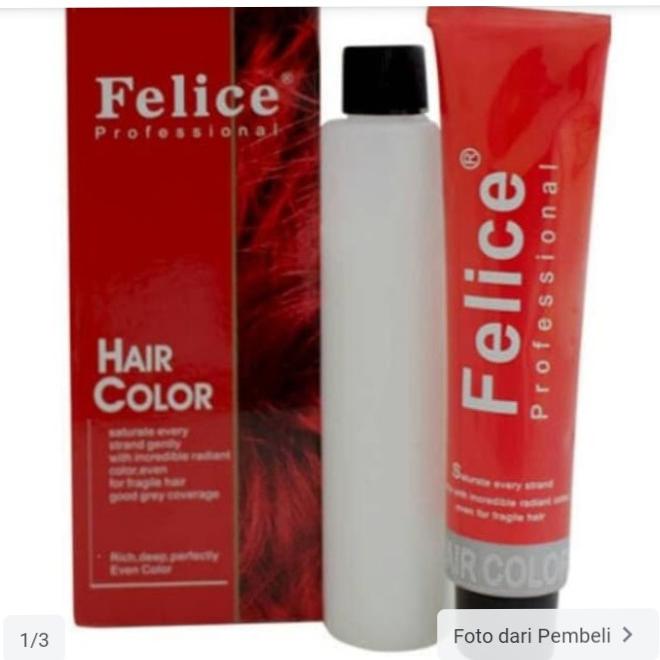 Jual FELICE Cat Rambut Profesional Hair Colour 60ml - 366 - Jakarta ...