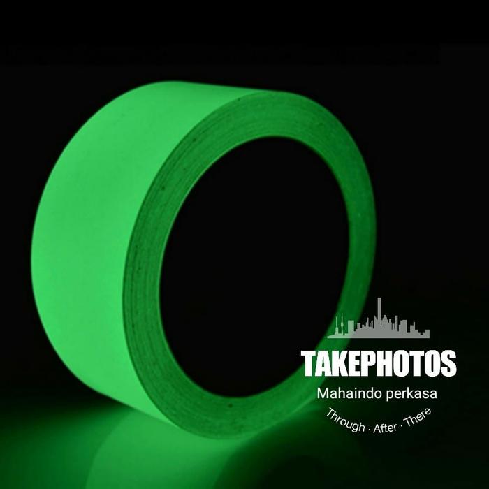 Jual Sticker fosfor / Glow in the dark / Stiker menyala saat gelap 2 ...