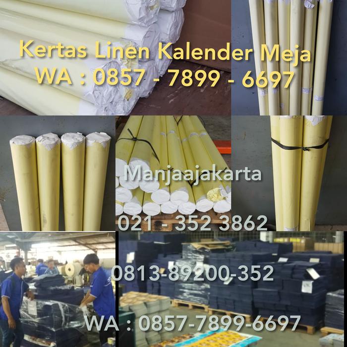 Jual Kertas Linen Kalender Meja Kertas kalender meja linen kalender ...