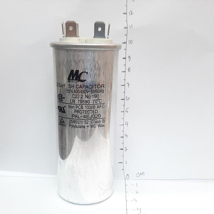 Jual Capasitor Ac 20 uf micro Kapasitor outdoor merk Mc - Jakarta Pusat ...