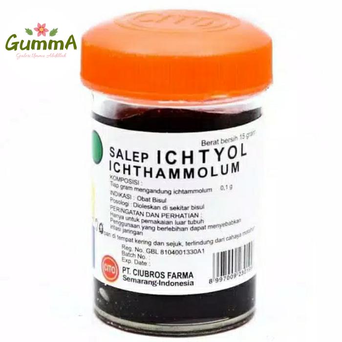 Jual Salep Ichtyol 15 Gram / Obat Bisul / Salep Bisul / Salep Ichtiyol ...