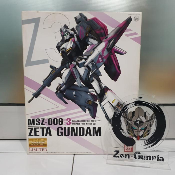 Jual MG 1/100 Zeta Karaba Gundam LIMITED 2nd - Kota Malang - Zen Gunpla ...