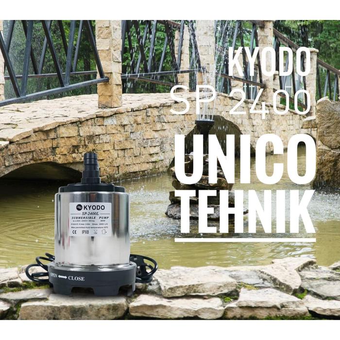 Jual Submersible pump KYODO SP 2400 / Pompa celup kolam ikan taman ...