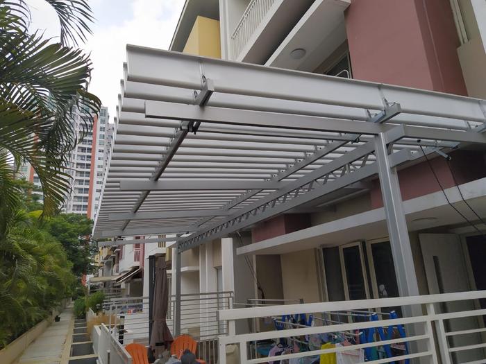 Jual Atap canopy buka tutup sun louvre - Jakarta Utara ...