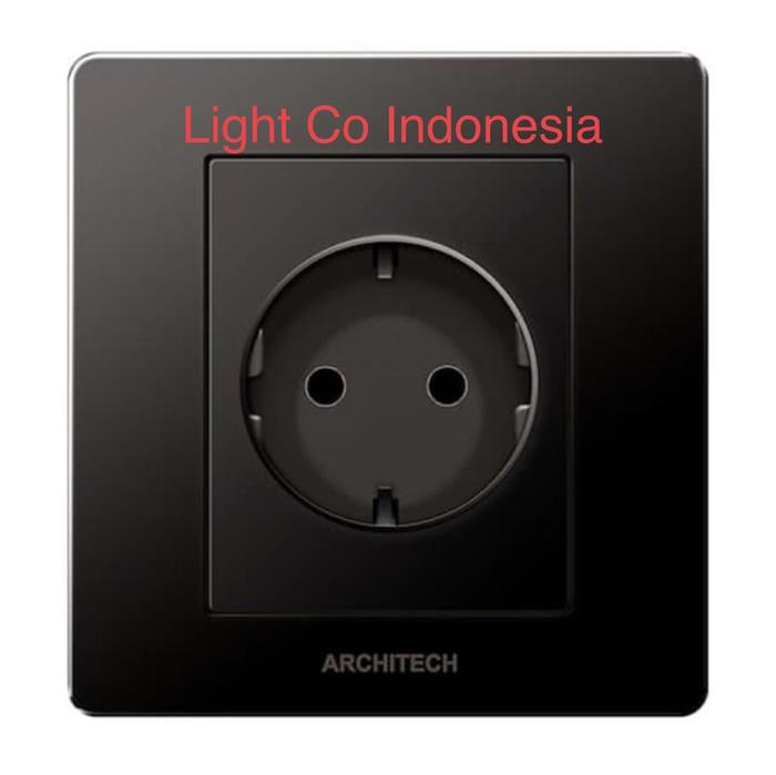 Jual Stop kontak Architech Black / power socket Black - Kota Denpasar - Light Co Indonesia ...