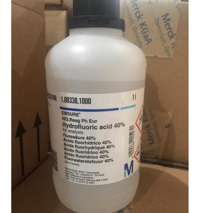 Jual Hydrofluoric Acid 40% || HF 40% Merck || 1.00338 Hidrofluric acid - Kota Bekasi - Methan ...