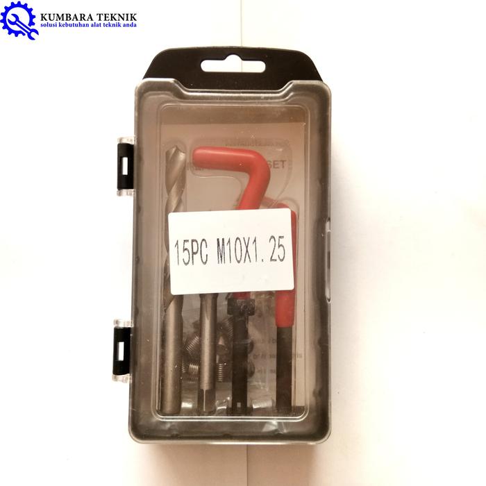 Promo THREAD REPAIR KIT SET RECOIL M10 x 1.25 UNTUK DRAT SLEK DOL ATAU ...