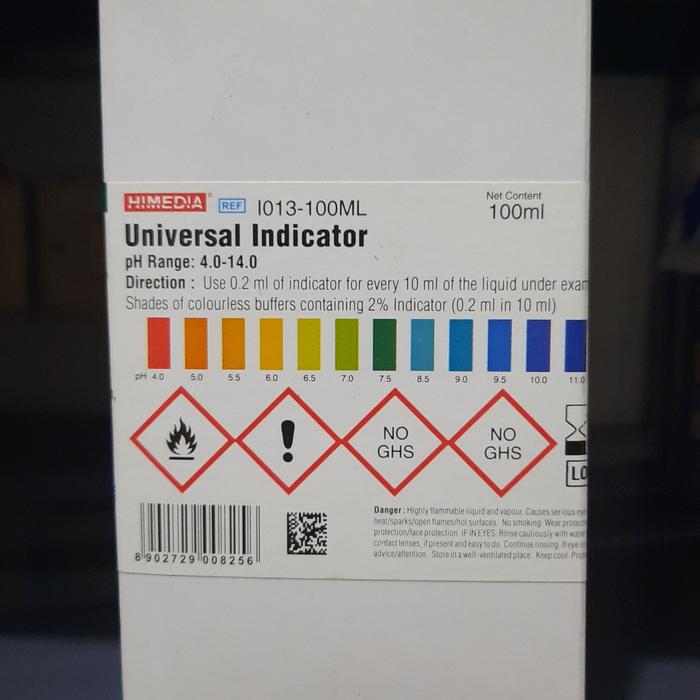 Jual Universal Indicator grade laboratorium - Kota Tangerang Selatan ...