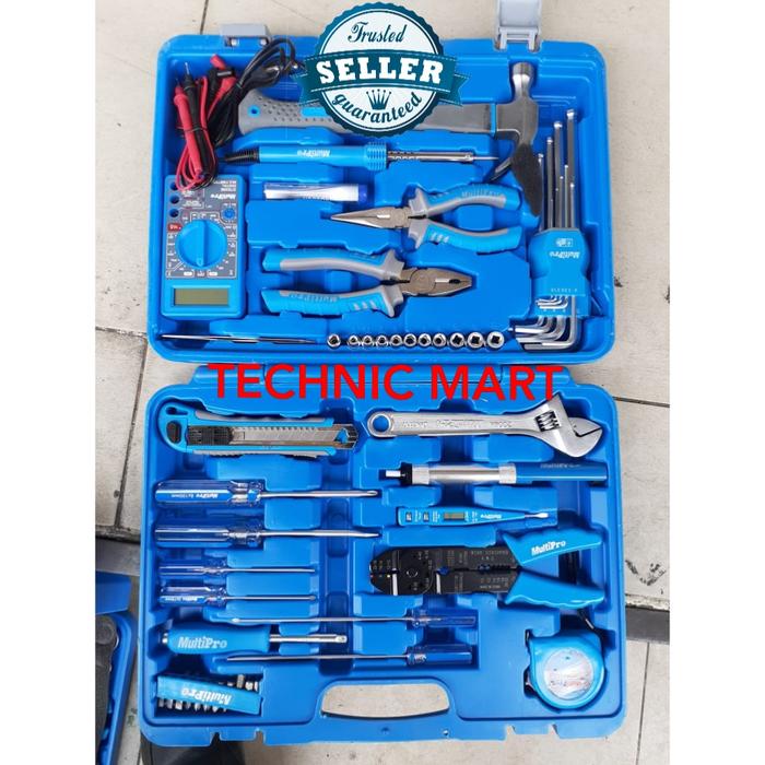 Jual MULTIPRO Toolkit set elektric tool set 52 pc - Jakarta Pusat ...