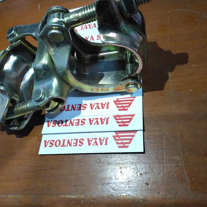 Jual klem scafolding fixed / klem steger mati / swivel clamp - Jakarta ...