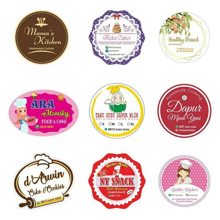 Jual Stiker label produk makanan dan minuman ,botol - Kota Bekasi ...