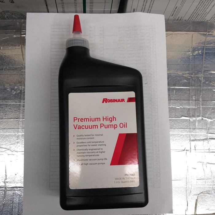 Jual oli vacum pump premium high vacum pump oil RobinAir - Jakarta ...