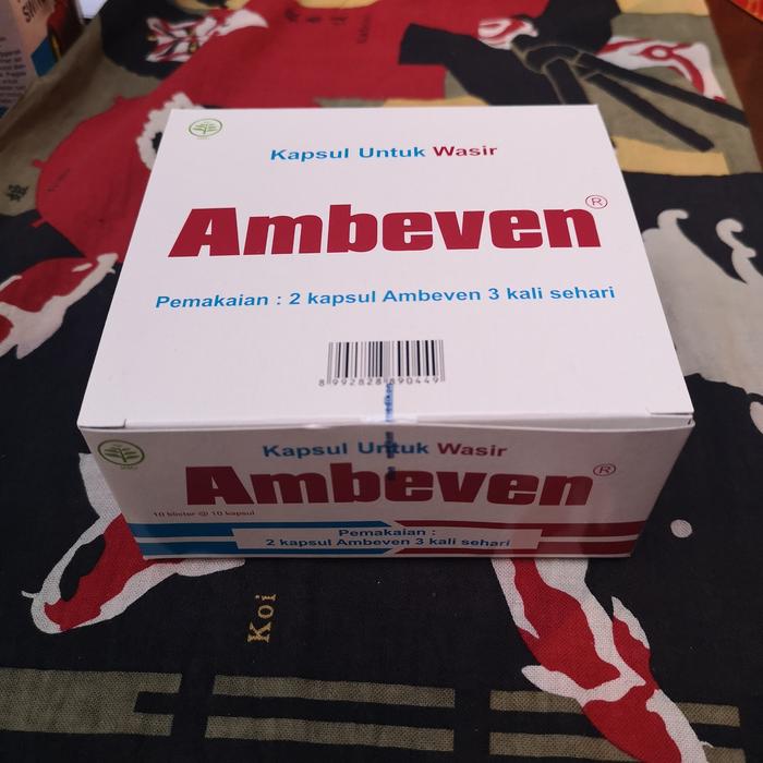 Jual Ambeven Obat Wasir Kemasan Box 100 Capsul Di Seller Noelle ...