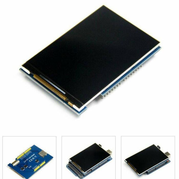 Jual LCD SHIELD 3.5" TFT TOUCHSCREEN FOR ARDUINO UNO MEGA ILI9481 NEW ...