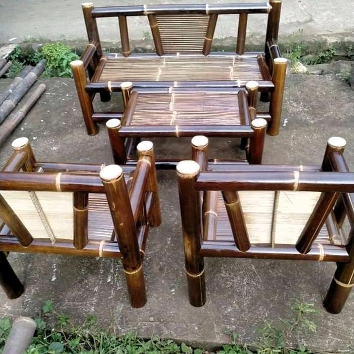 Jual kursi bambu/bangku bambu/bale bambu - Kota Bekasi - rendyshopt ...