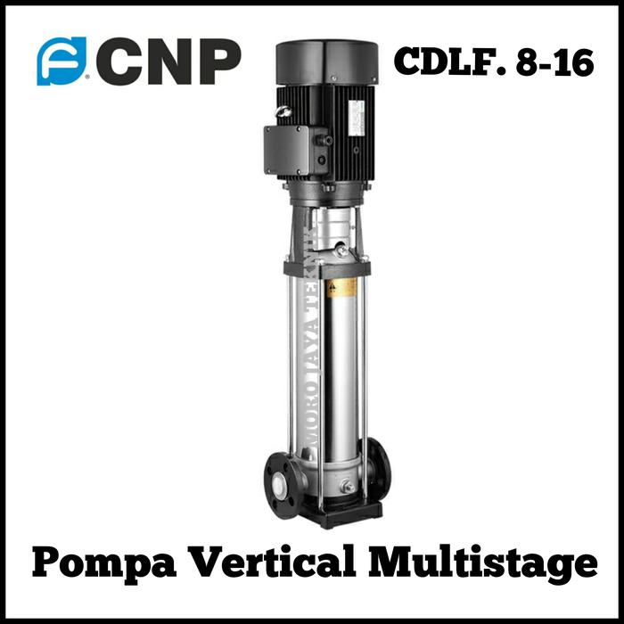 Jual Pompa Air CNP CDLF.8-16 3Phase Pompa Booster Vertical Multistage ...