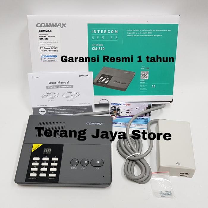 Jual Intercom Commax CM-810 Intercom Wireless Commax CM810 - Jakarta ...