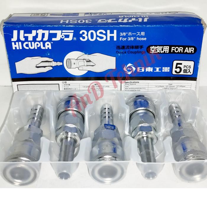 Jual Quick Coupler Nitto Kohki 30SH / Kopler Angin Nitto SH30 Made In ...
