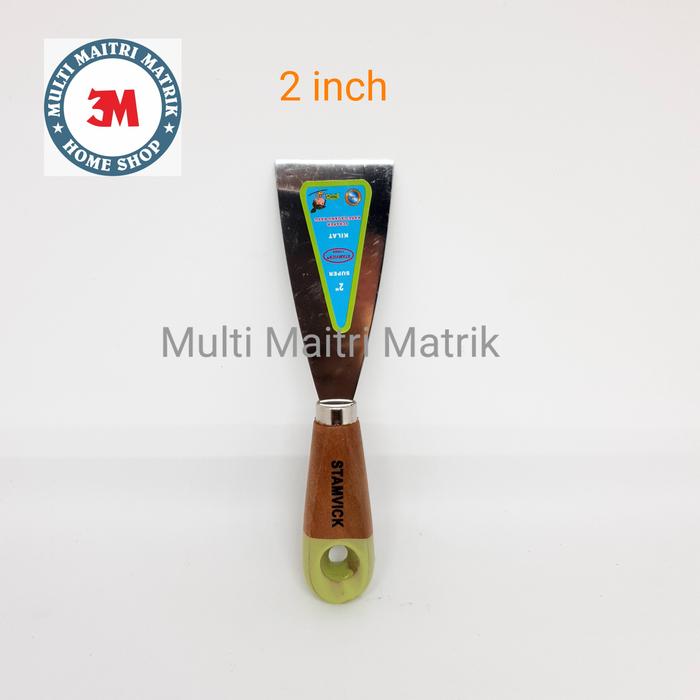 Jual Kape gagang kayu 2 inch Stamvick kilap / kapi cat / scrap gagang ...