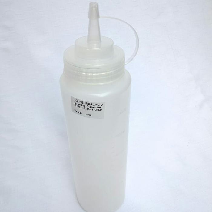Jual Botol Saos Kecap Clear Bening + tutup 24 oz / 600 ml Squeeze ...