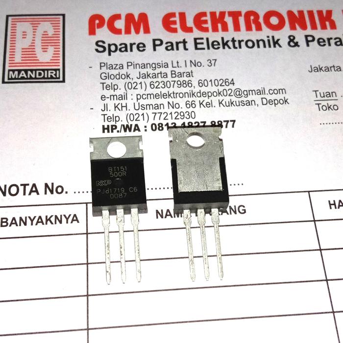 Jual BT151 BT 151 SCR Triac TO220 TO-220 - Kota Depok - PCM ELEKTRONIK ...
