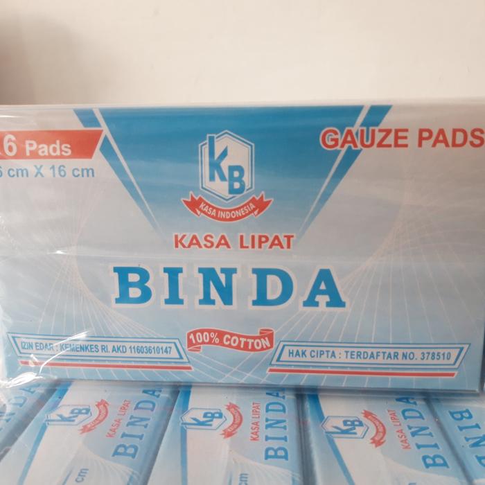 Jual KASA STERIL / KASA KOTAK / PERBAN STERIL / VERBAN BINDA 16 X16 ...