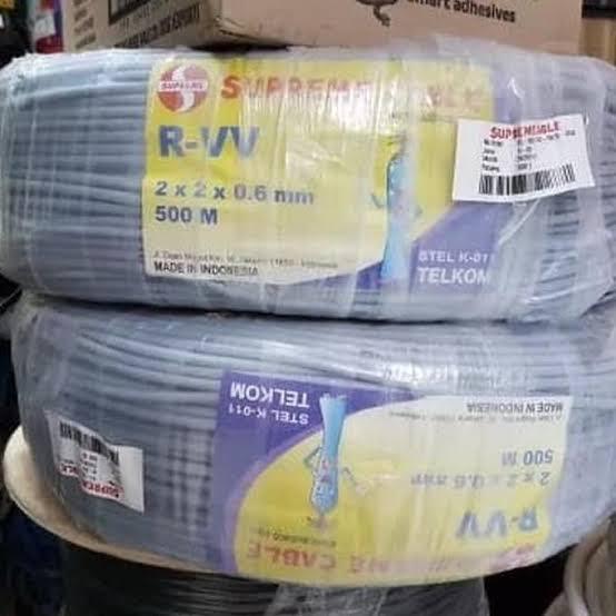 Jual Kabel Telepon Supreme RVV 2x2x0.6 500m - Jakarta Pusat - RL ...