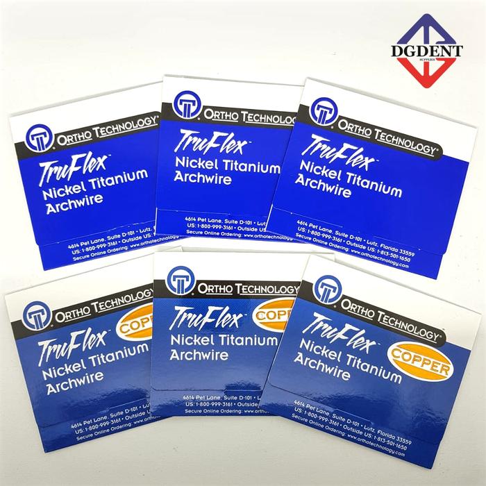 Jual Truflex Nickel Titanium Niti Archwires Recta Ortho Wire Kawat Gigi ...