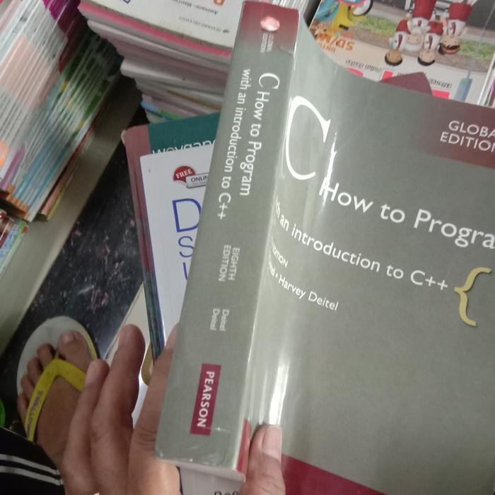 Jual Buku How Program With An Introduction To C++ Eigth Edition ...