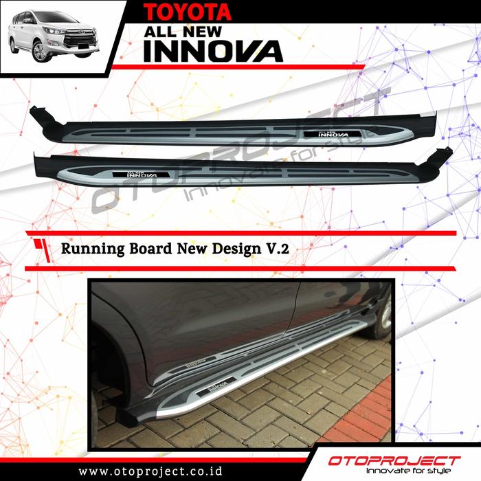 Promo Footstep All New Innova Reborn Pijakan Kaki Running Board Innova ...