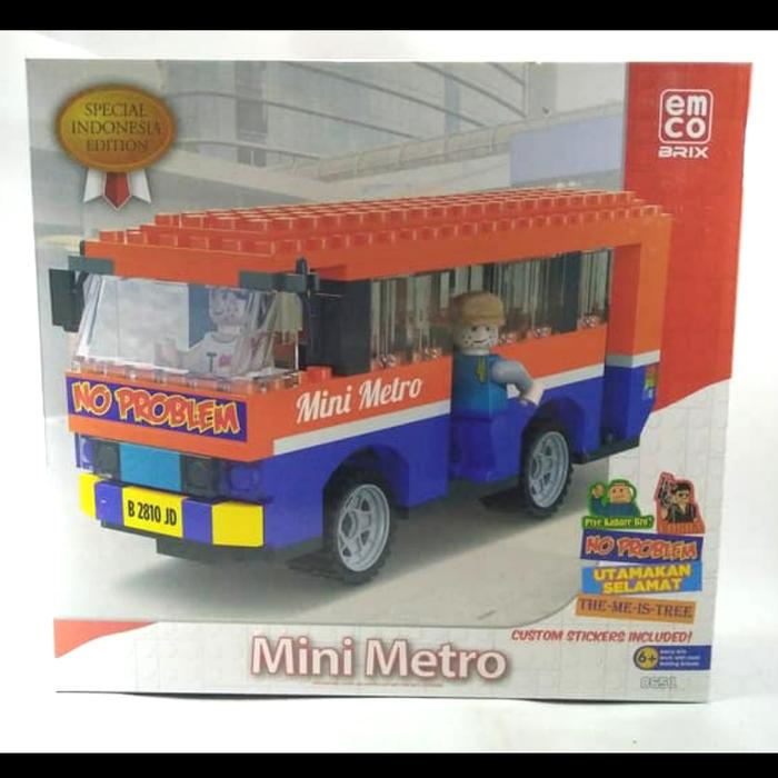 Jual Emco Brix Metro Mini Bus Bis Lego - Kota Tangerang - Godin Toys ...